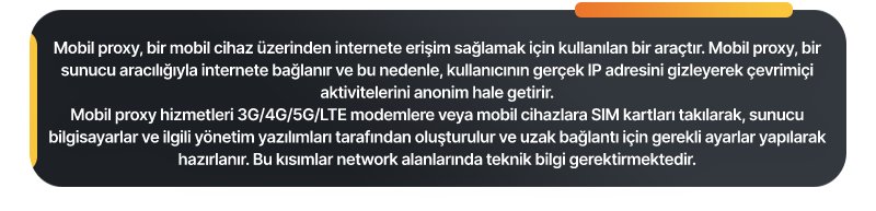 Mobil Proxy Nedir? Ne İşe Yarar? Satın Almadan Önce Bilmeniz Gerekenler ...