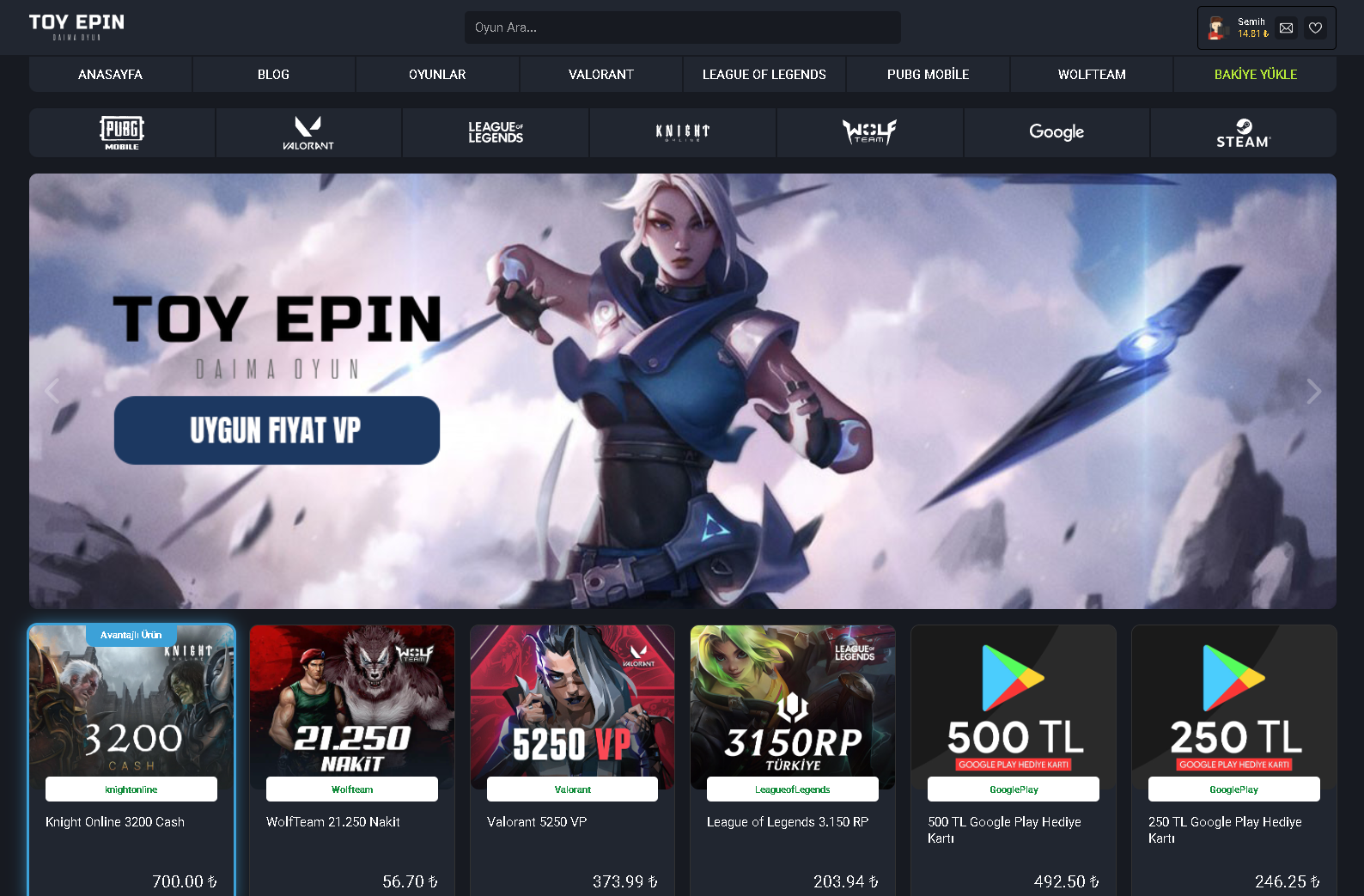 Mükemmel Epin Scripti + Shopier Satış Hakları İle - R10.net