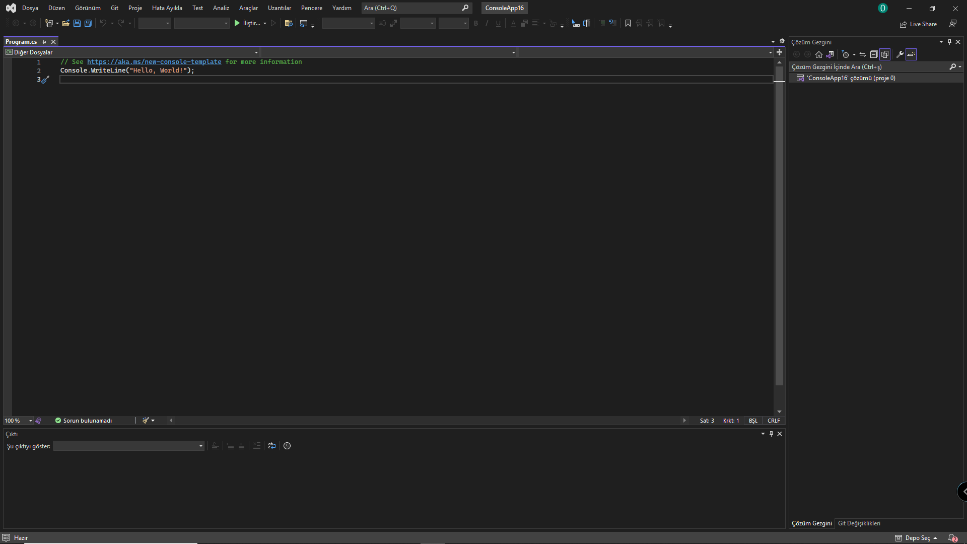 visual studio c# konsol (işleme iliştir) proje çalişmiyor (yardım ...