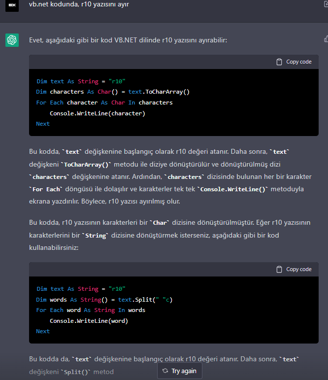 Harbi Kod Yazan YAPAY ZEKA! (ChatGPT) - R10.net