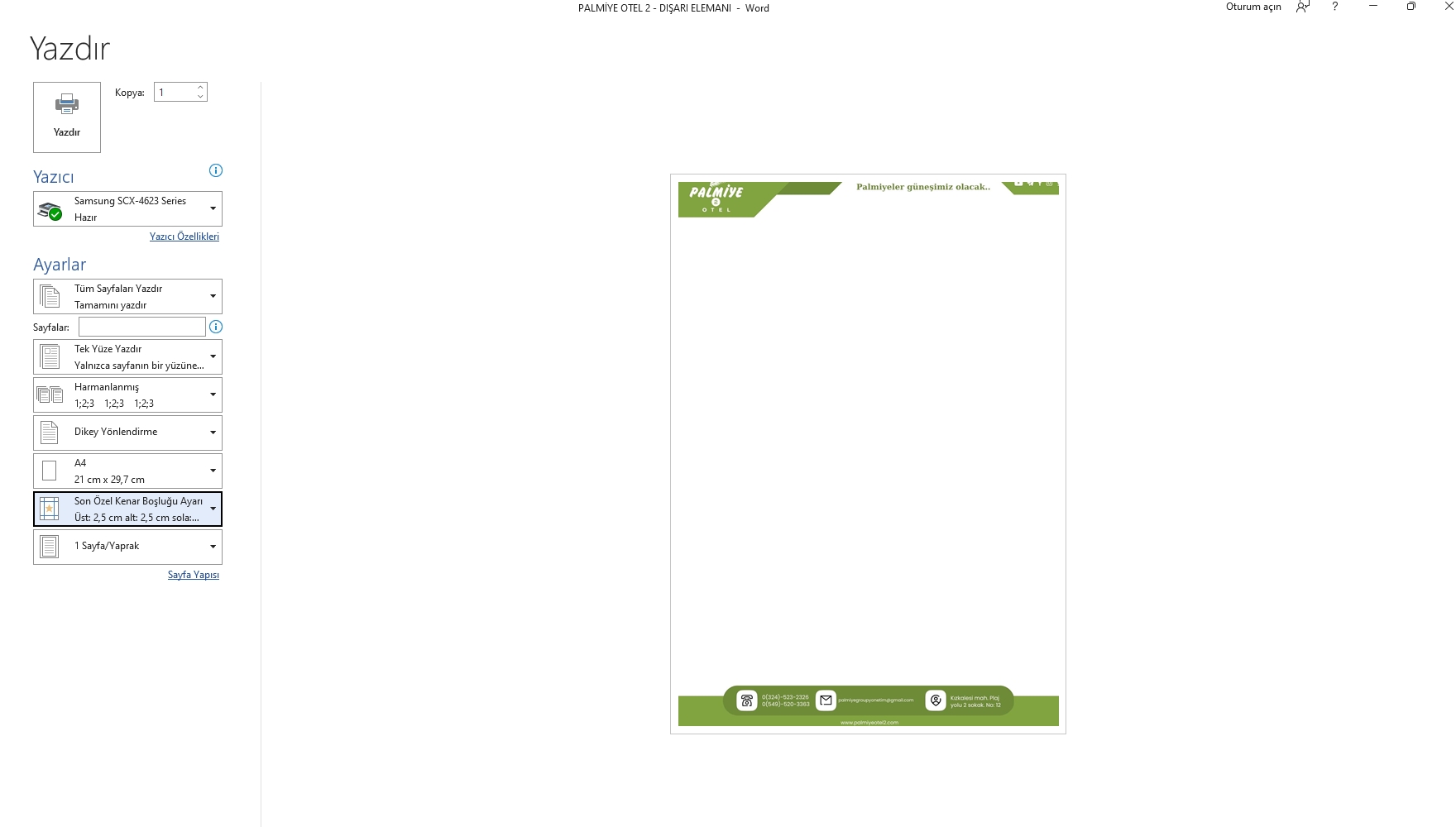Microsoft WORD filigran ekleme hk. - R10.net