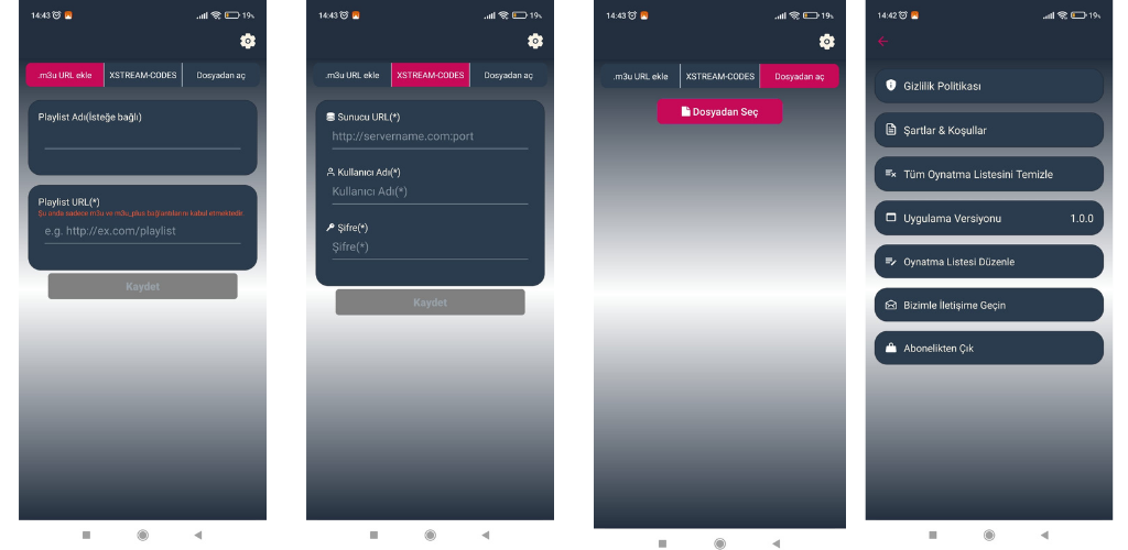 MUHTEŞEM İPTV PLAYER - M3U8 - XTREAM CODE Özelliği ve Daha Fazlası ile ...