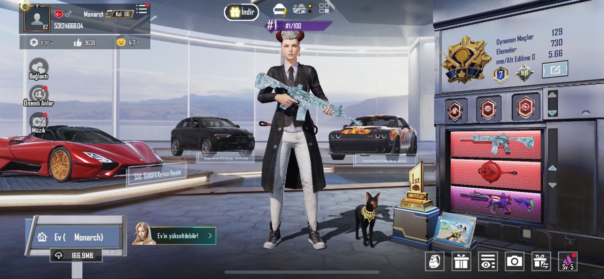 66.5 Koleksiyon S4 Pubg Mobile Hesabı - R10.net