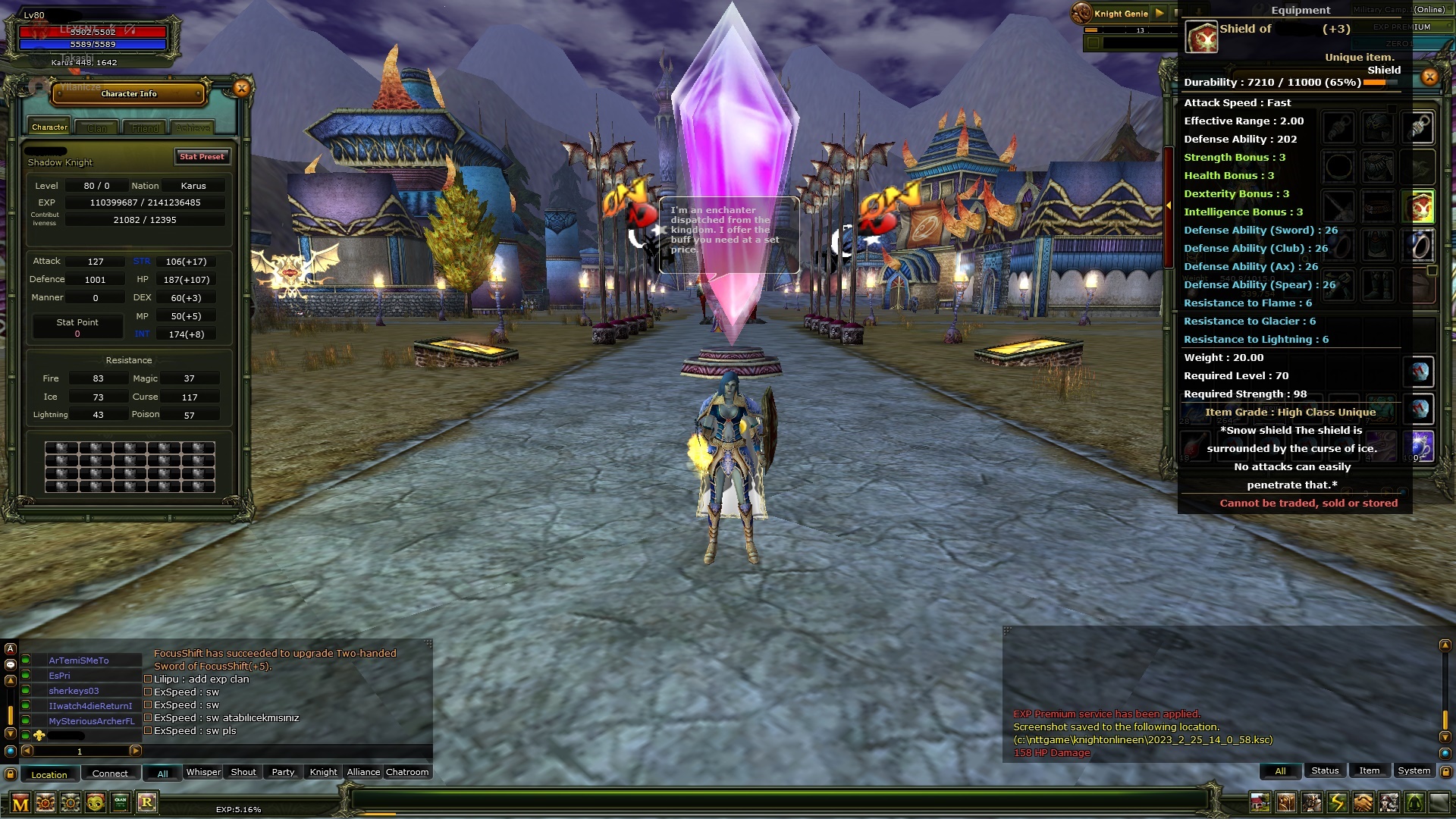 Knight Online Zero 80 DB Priest 14 Gün Exp Preli Ve İtemli - R10.net