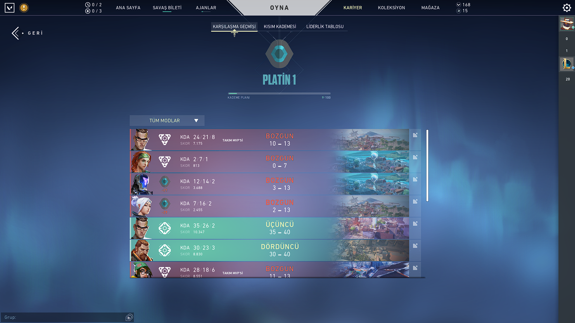 Valorant Plat Hesap - R10.net