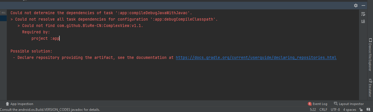 Android Studio Java Build Problemi - R10.net