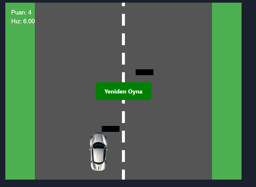 Html + Javascript + css ile Basit Bir Araba Oyunu ( Ücretsiz Açık ...