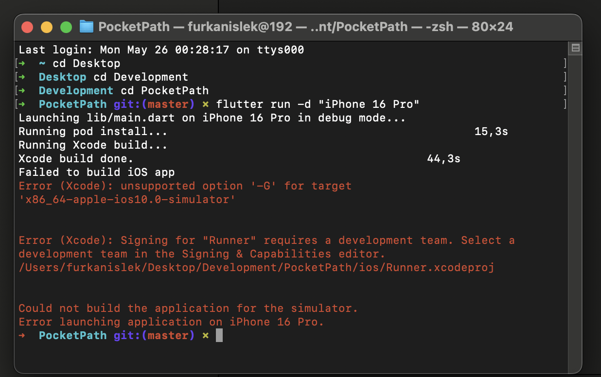 Flutter Ios Signing Hatası - R10.net