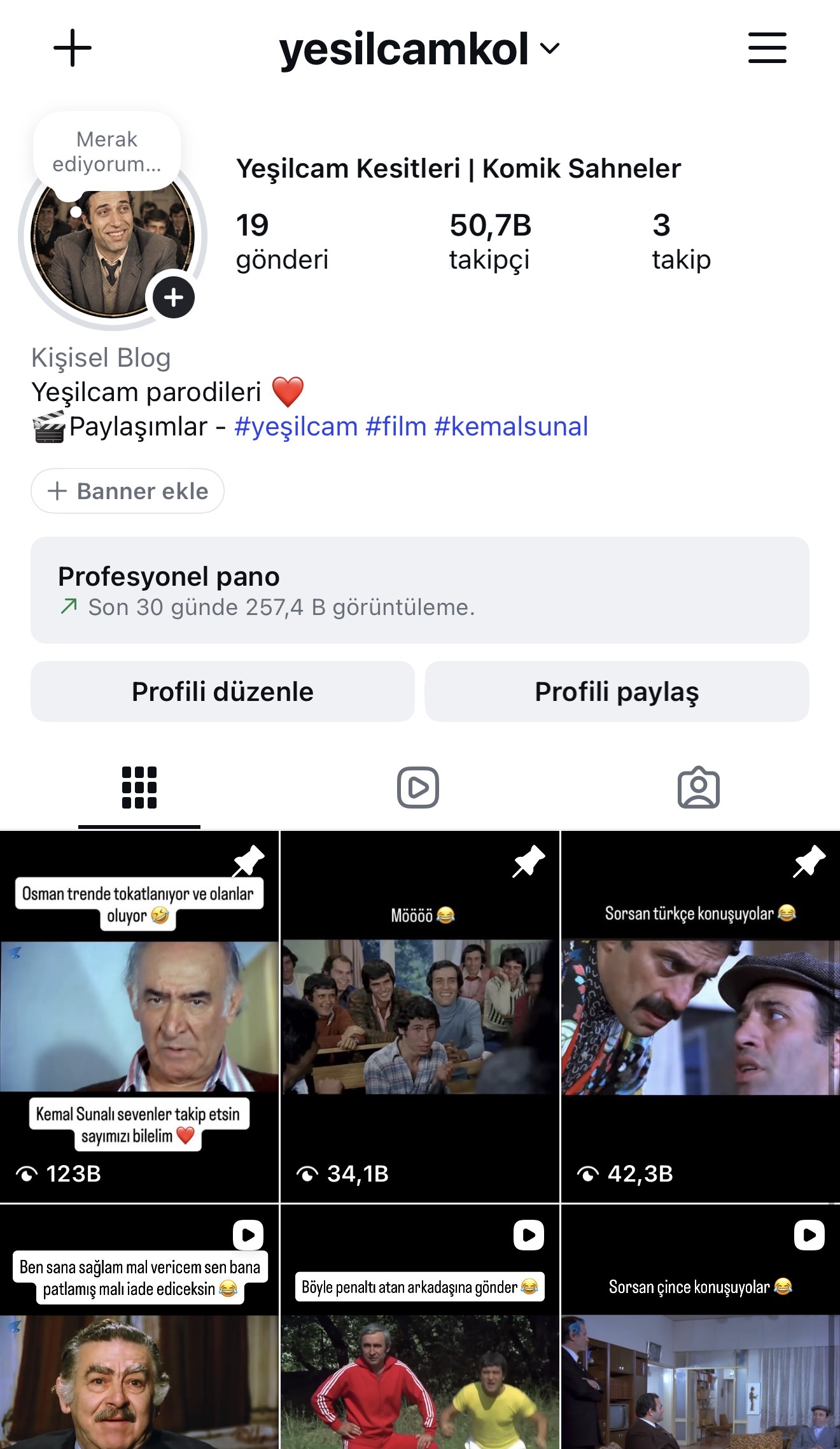 50K Takipçili Aktif İnstagram Hesabı - R10.net