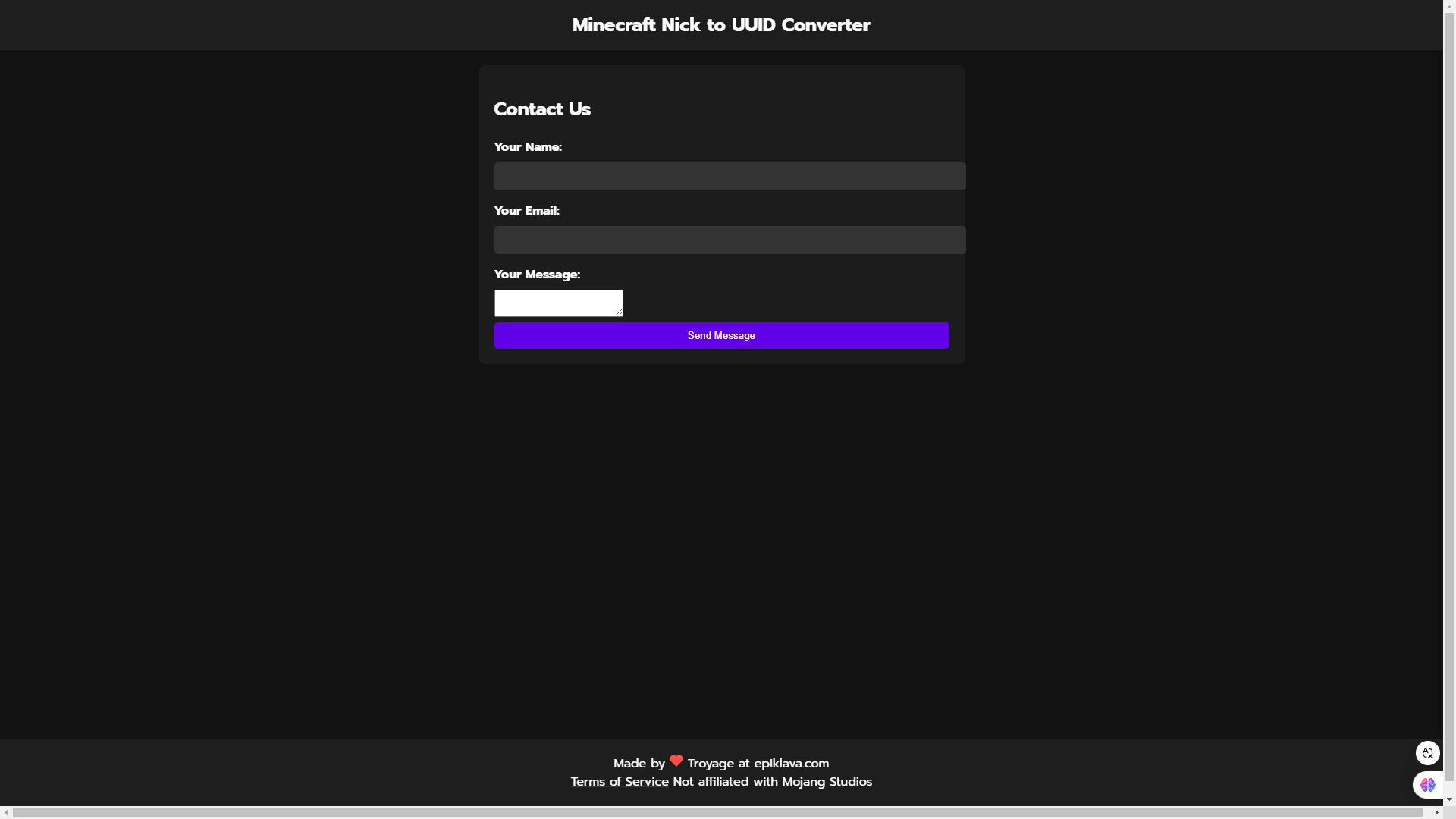 Free Minecraft Nickname to UUID Converter by Epla Studio | SpigotMC ...