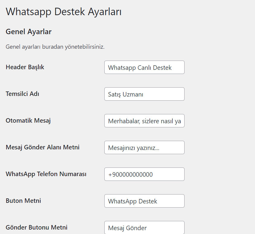 Wordpress Açılır Modern Whatsapp Canlı Destek Eklentisi 150₺ - R10.net