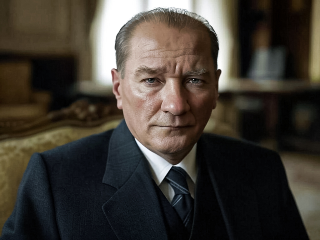 Mustafa Kemal Atatürk'ün Yapay Zeka ile Oluşturulmuş Görselleri - R10.net