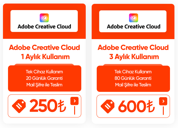 Adobe Creative Cloud Lisansları Tek Konuda! Photoshop, Premiere Pro ve daha fazlası burada ...