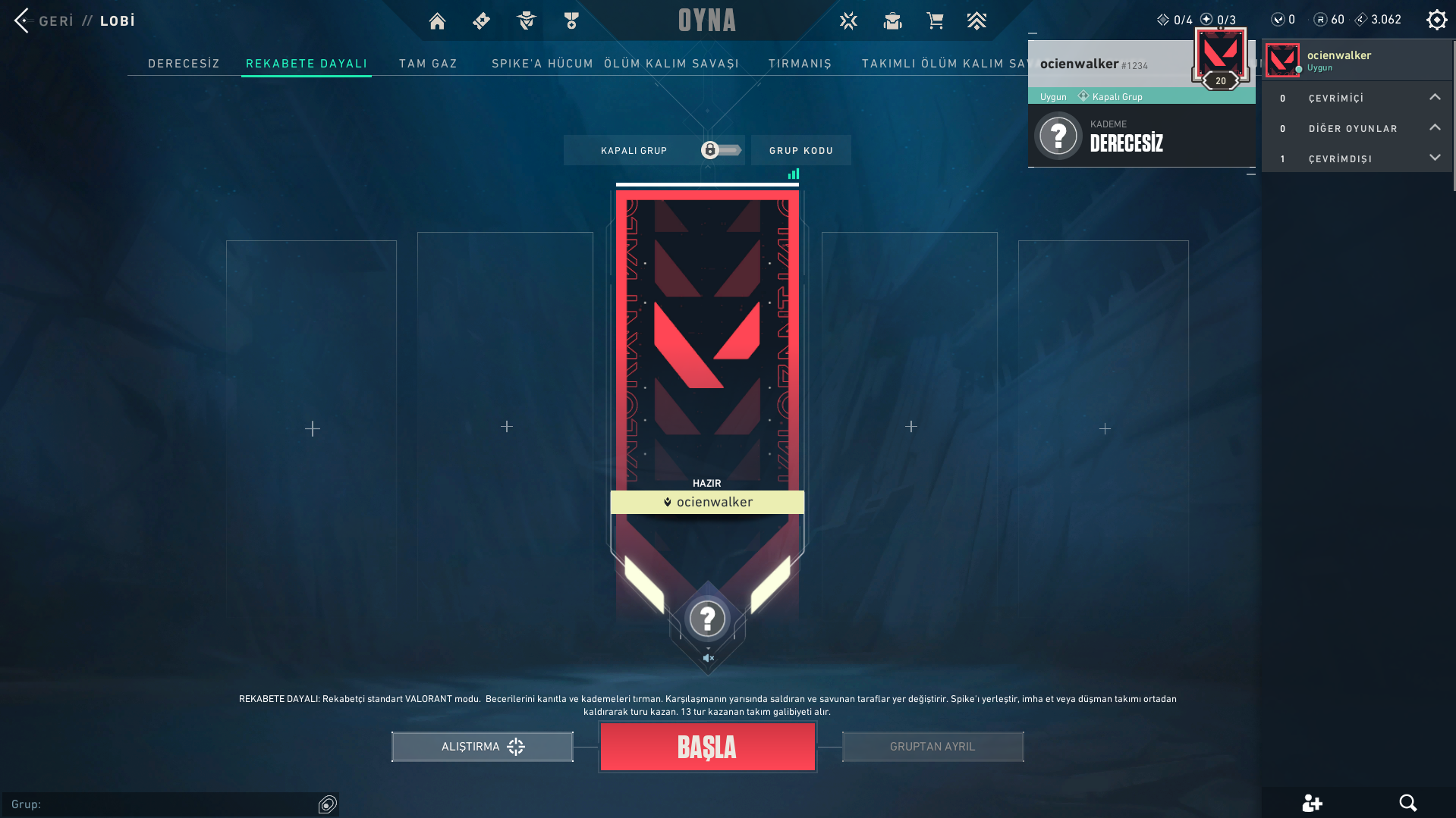 @banlost・Valorant Ranked Ready Hesaplar - R10.net