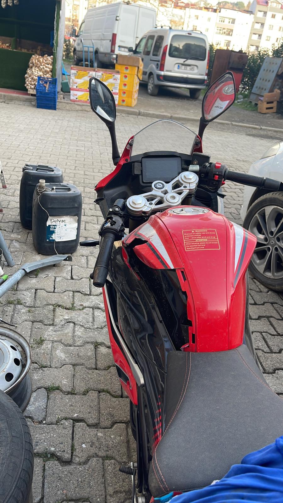 2024 / rks srk 125r / hasarli / en uygun fiyat. - R10.net