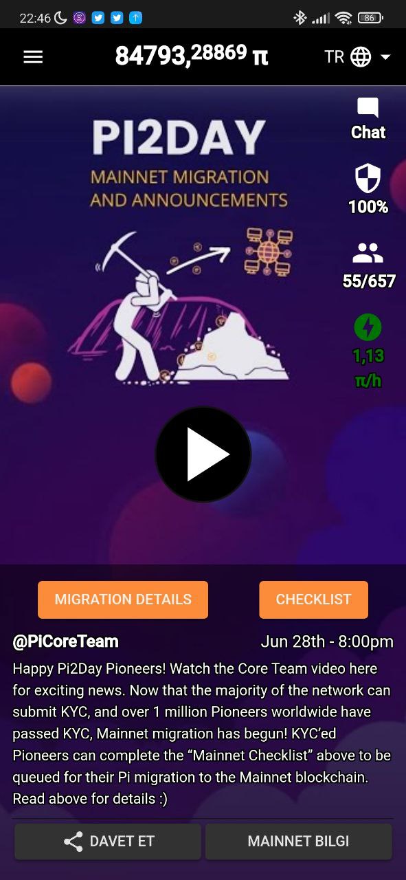 Pi Network airdrop Çekimler Başladı - R10.net