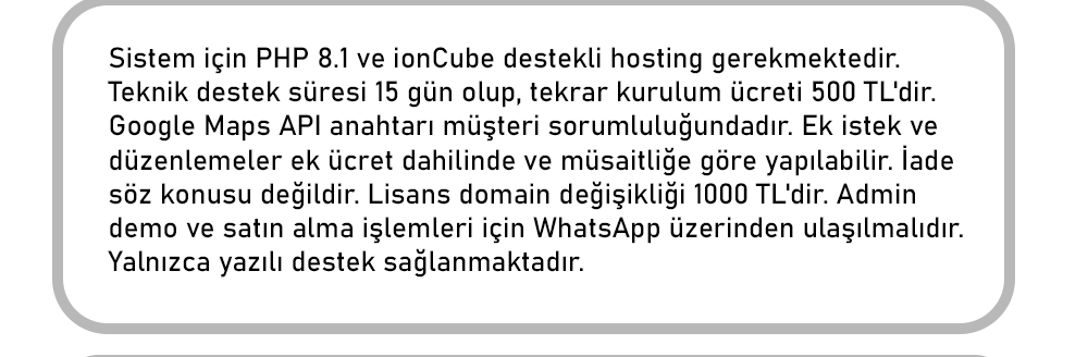 PHP Havaalanı Transfer Scripti - VIP Transfer Scripti- Google Maps, Rent a Car - R10.net