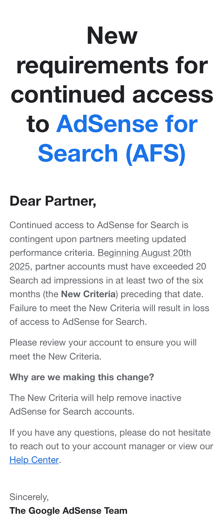 Adsense CSE Hesapları Tehlikede -> Mail Geldi - R10.net