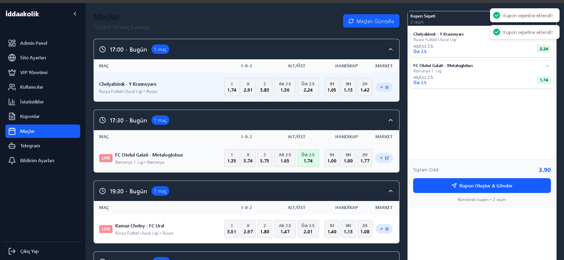 iddaa.io - Telegram Otomasyonlu Tahmin Tripster Yazılımı - iddaa ...
