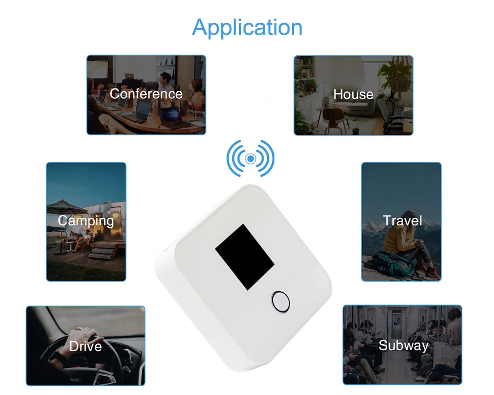 eSIM 4G LTE Hotspot WiFi Router - eSIM Mobil Router - R10.net