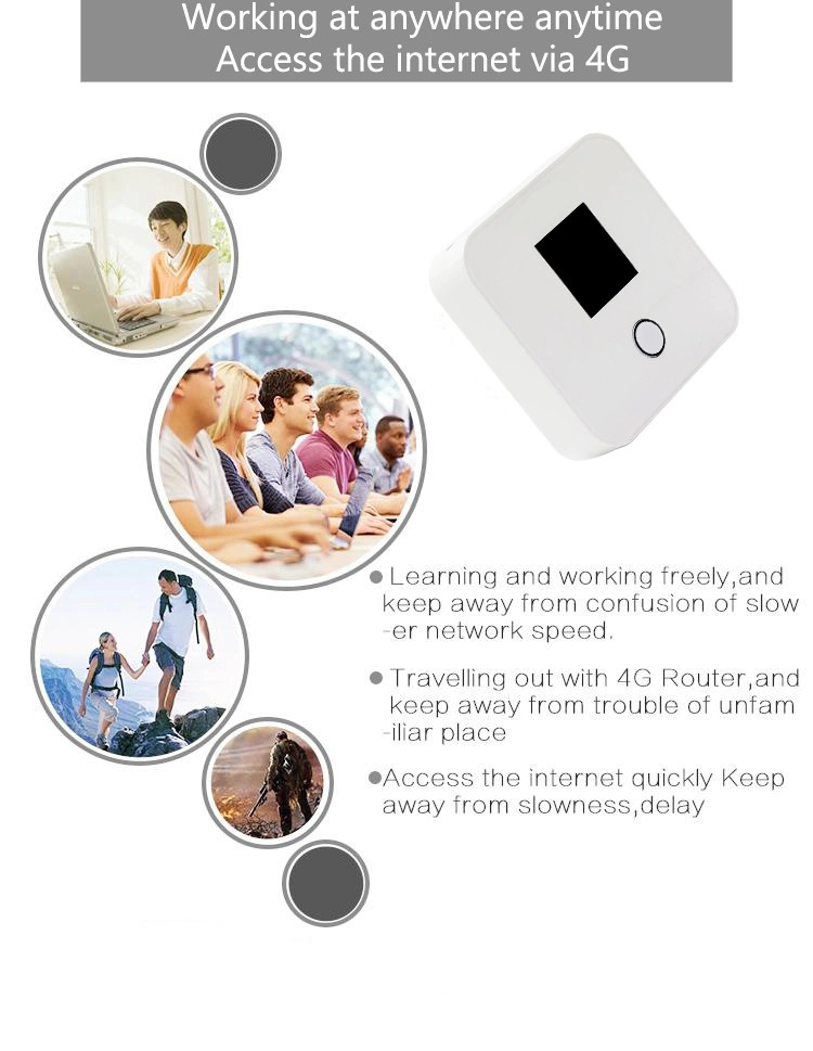 eSIM 4G LTE Hotspot WiFi Router - eSIM Mobil Router - R10.net