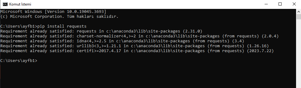 Python Requests Yüklü Değil Sorunu Ve Pyinstaller sorunu - R10.net