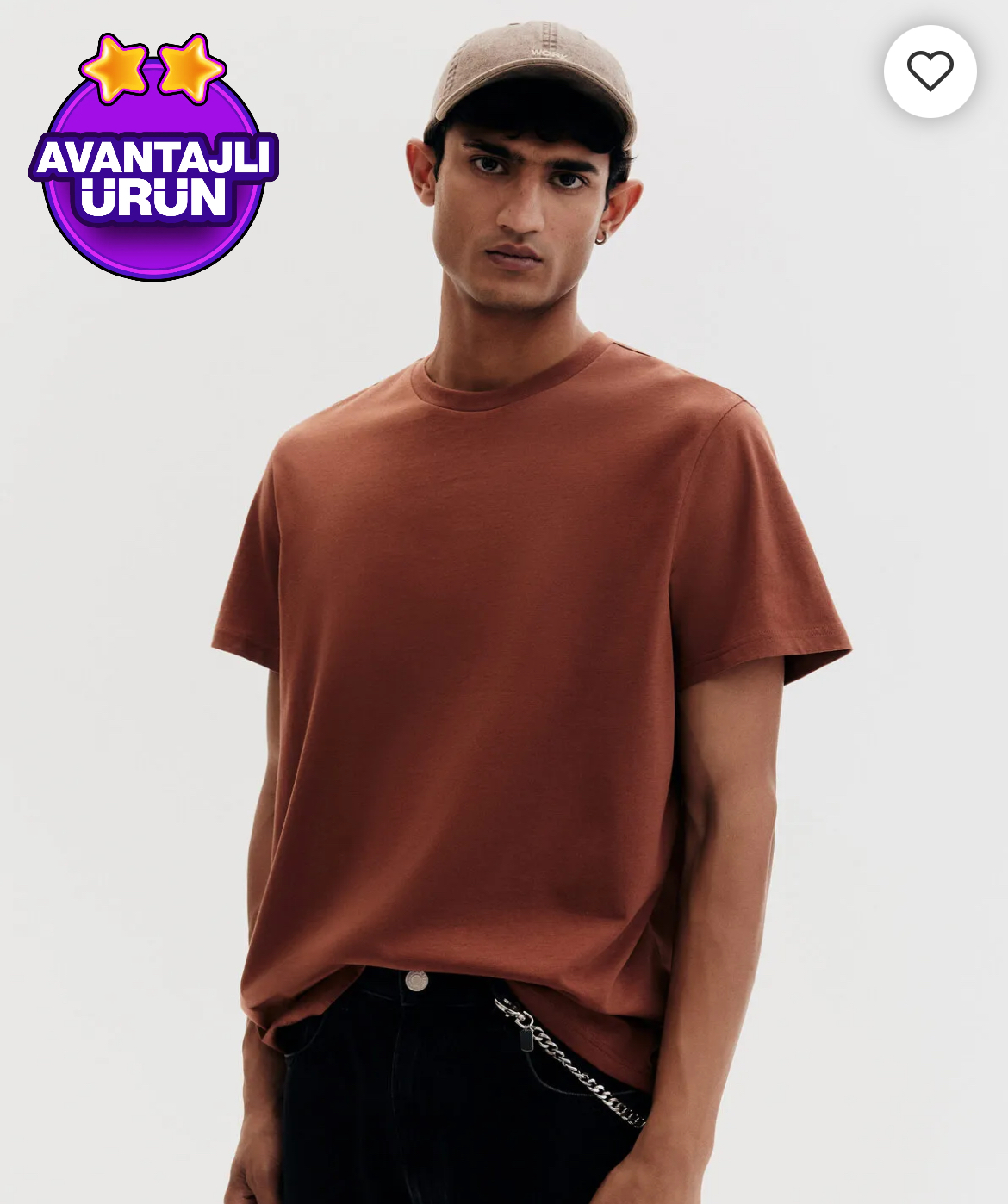 H&m regular fit tişört 220₺ - R10.net