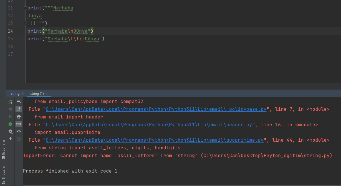 Python console ile kod çalıştırma - R10.net
